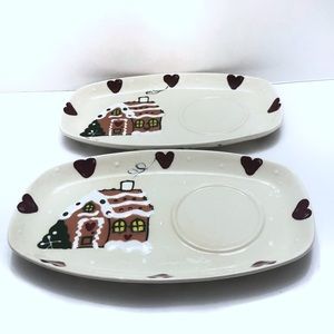 Frankoma | Holiday | Frankoma Pottery Designs Gingerbread House Plate ...